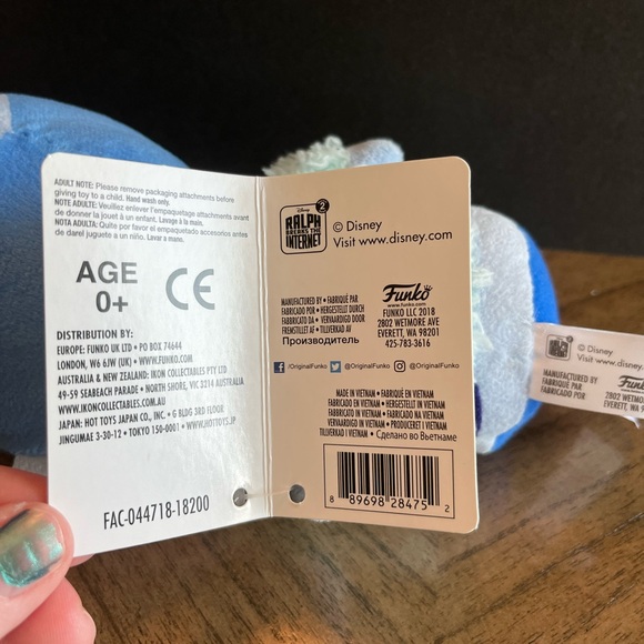 Disney | Toys | Funko Plush 9 Doll Yesss From Wreck It Ralph 2 Disney ...